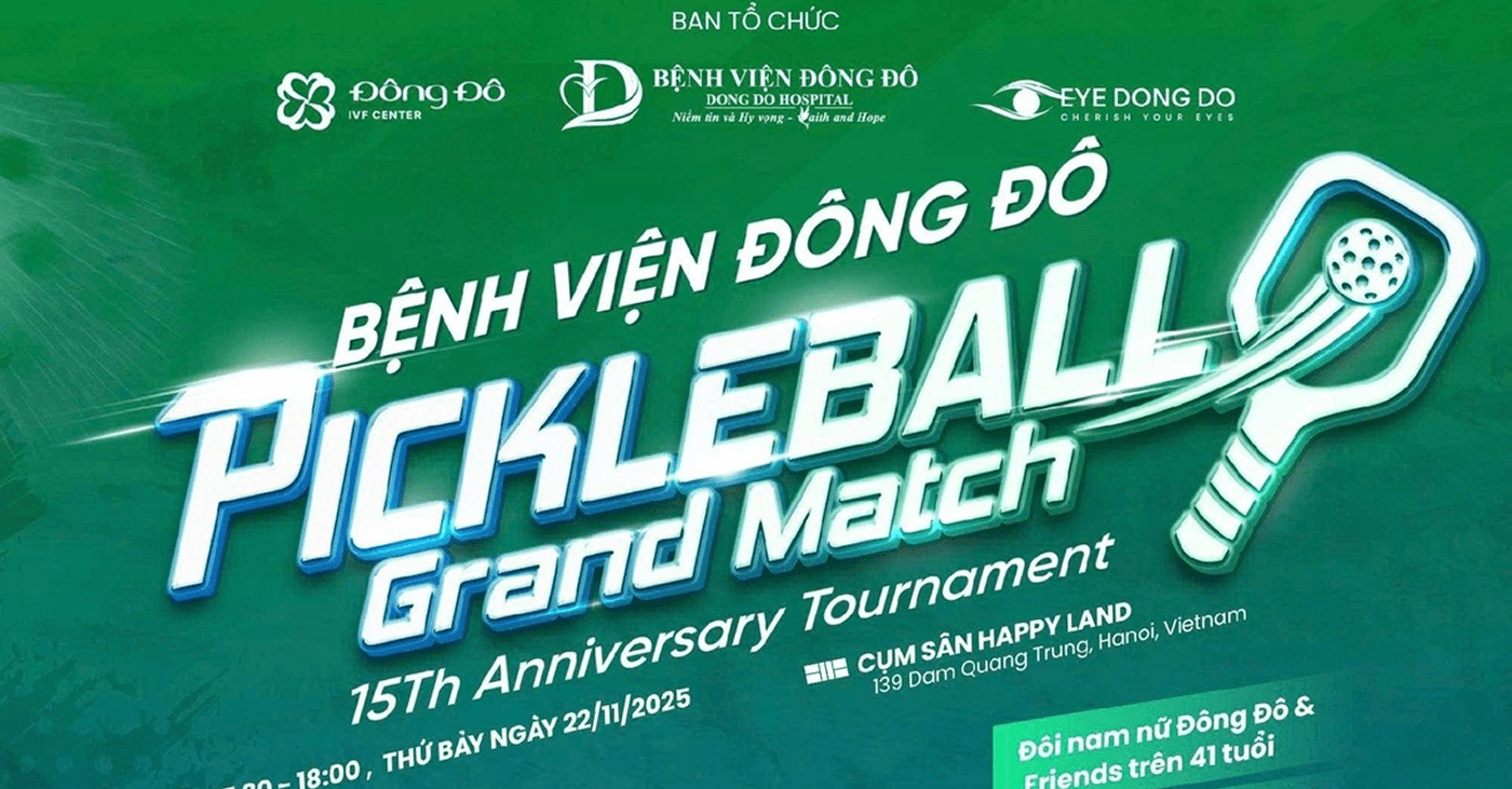 Giải Pickleball Bệnh Viện Đông Đô Grand Match - Pickler